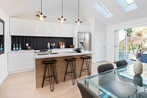 RTA European Style Kitchen Cabinets: Flat Panel Cabinets